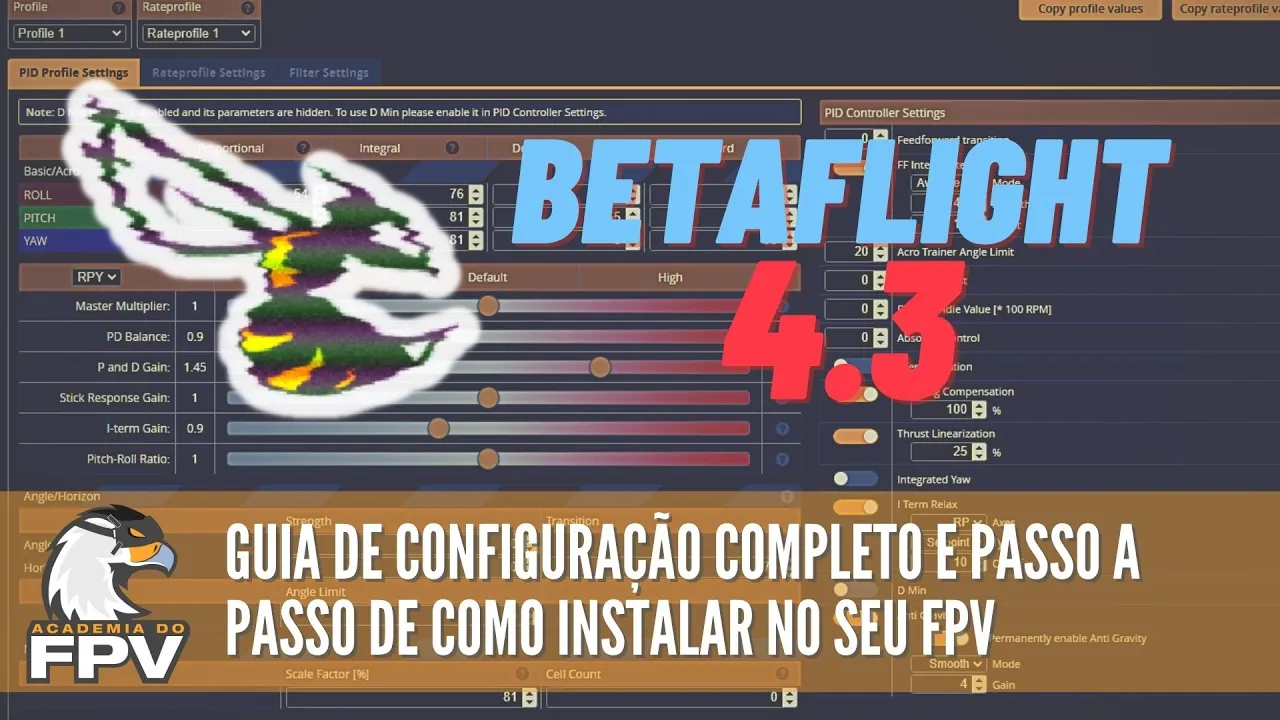 Betaflight 4.3: O guia definitivo passo a passo para configurar seu FPV ...